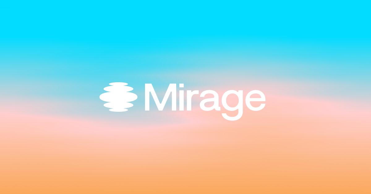 Mirage Studio Pricing And Subscription Plans | Mirage